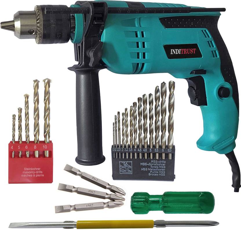 Inditrust 6-Month Warranty new Heavy 950W 13mm Impact Drill machine ...