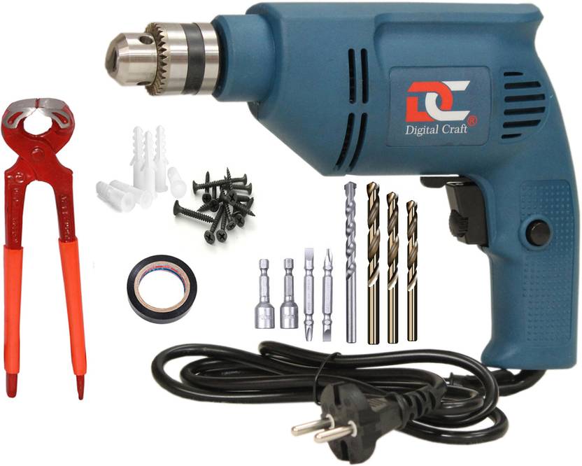 Digital Craft Electric Reversible Drill Machine ,PVC Tape Gypsum Screw ...