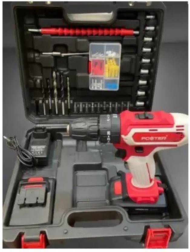 FOSTER FK 38-21 FK 38-21 21V CORDLESS 38 Pcs Screwdriver Tool kit ...