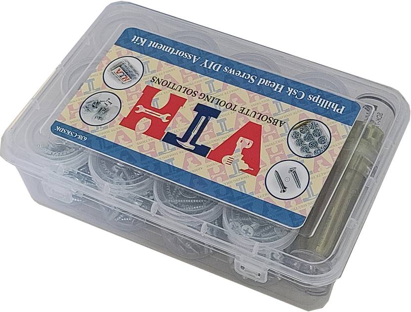 VTH Phillips Csk Head Screws DIY Assortment Kit Hand Tool Kit Price in ...