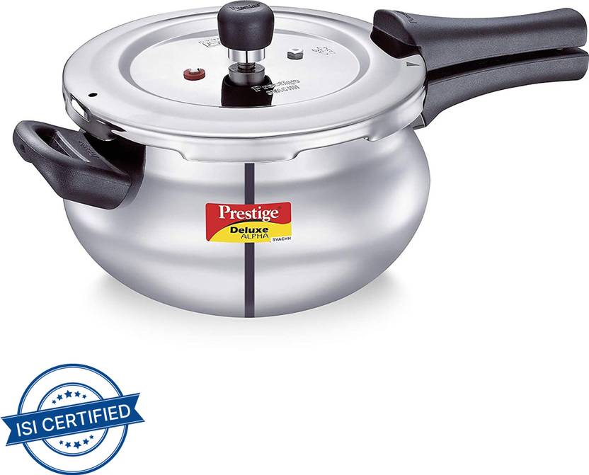 Prestige Deluxe Alpha Svachh 4 L Outer Lid Induction Bottom Pressure ...