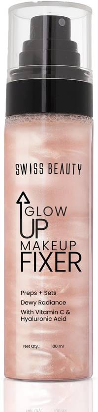 SWISS BEAUTY Glow Up Makeup Fixer Primer - 100 ml - Price in India, Buy ...