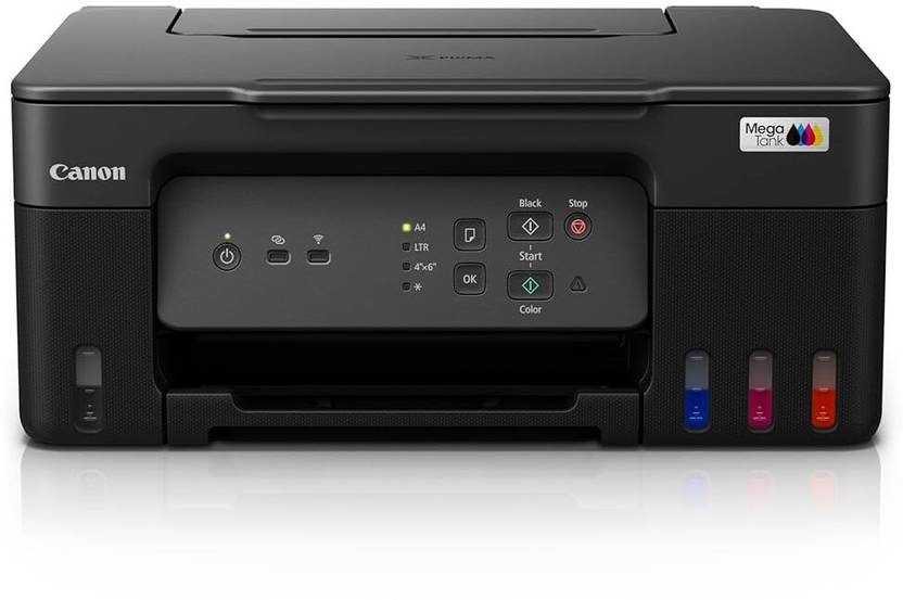 Canon PIXMA G3730 All‑in‑One Ink Tank Printer Multi-function WiFi Color ...