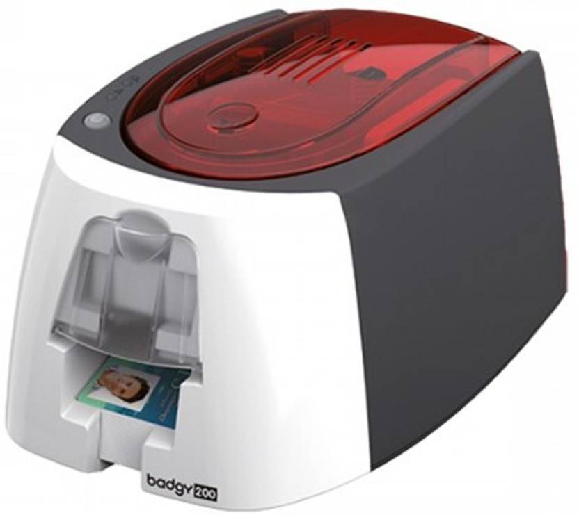 Evolis Badgy 200 PVC Card Photo Single Function Color Thermal Transfer ...