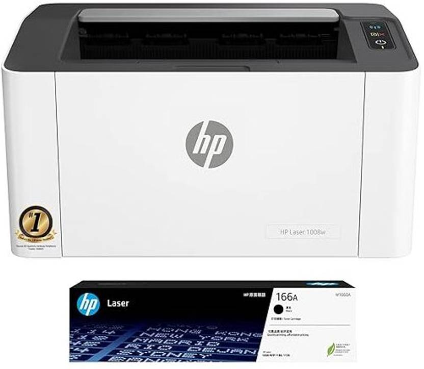 HP Laser 1008w Printer, Wireless, Single Function Single Function WiFi ...