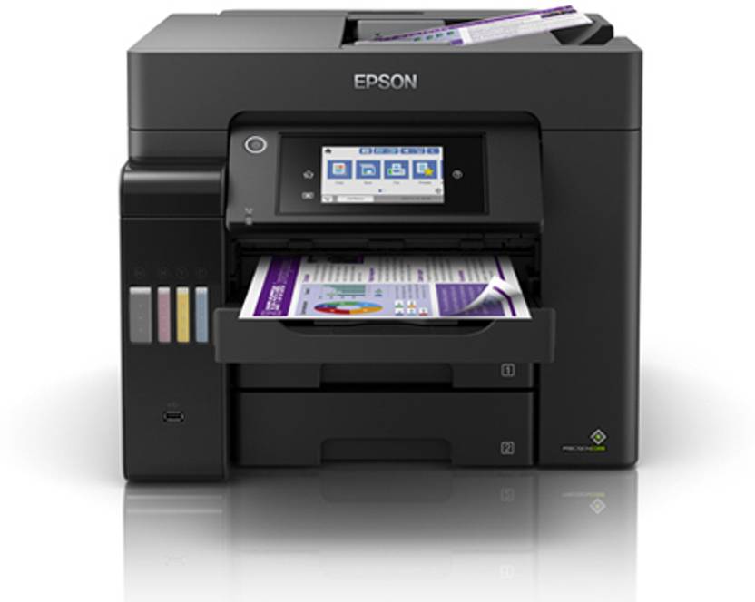 Epson EcoTank L6570 WiFi Color Ink Tank Printer Multi-function Color ...