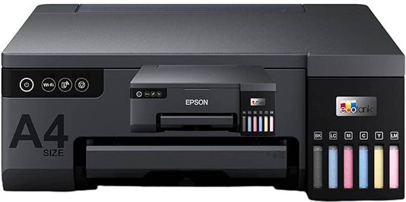 Epson Eco Tank L8050 Wireless Colour Home Inkjet Printers Single Function Color Ink Tank Printer ...