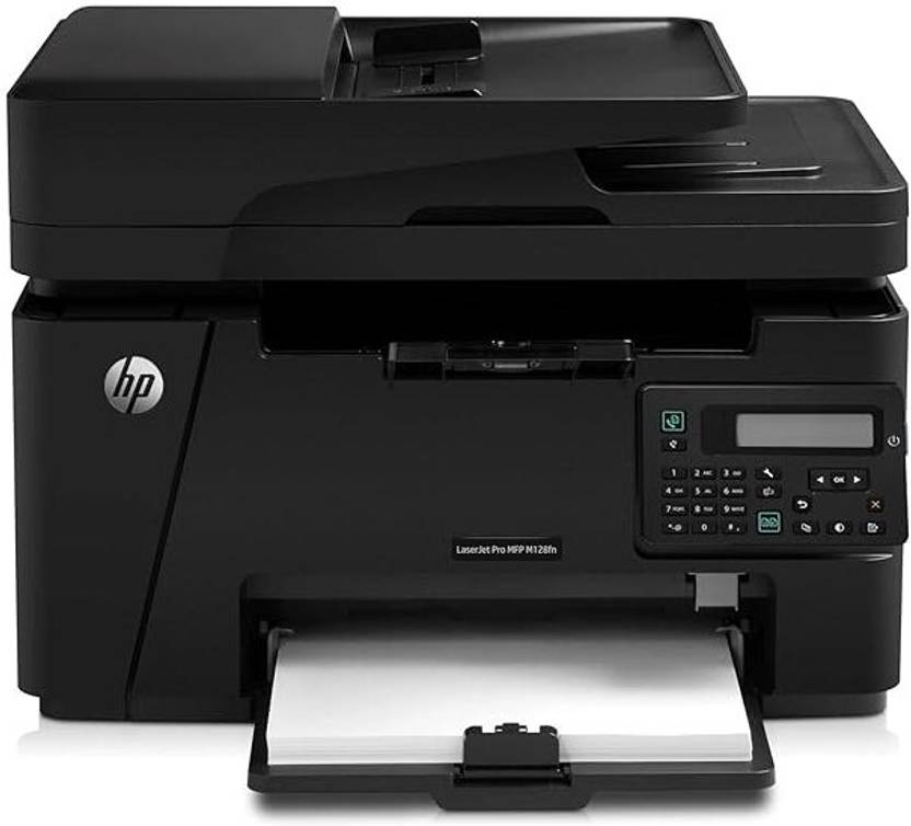 HP LaserJet Pro MFP M128fn Multi-function Monochrome Laser Printer ...