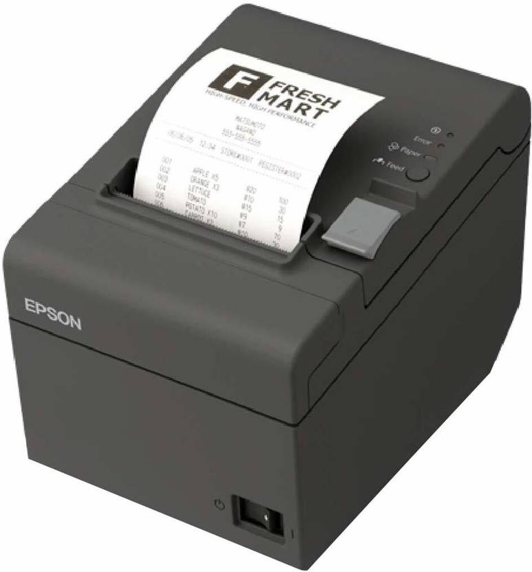 Epson TM-T82X-462 Black Ethernet POS Thermal Printer Single Function ...