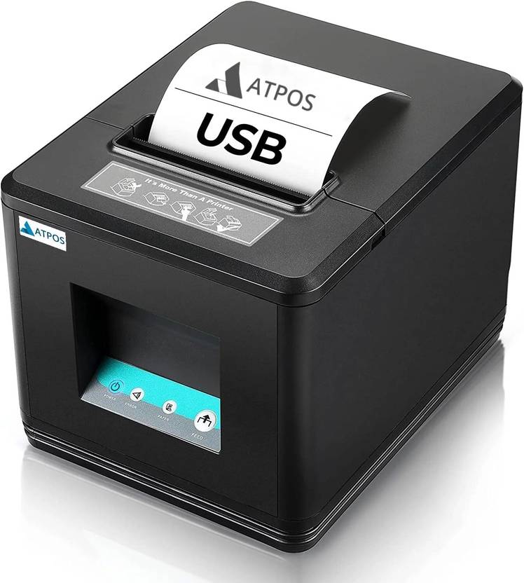 ATPOS AT-301 80mm (3 Inch) POS Thermal Receipt Billing Printer | USB ...
