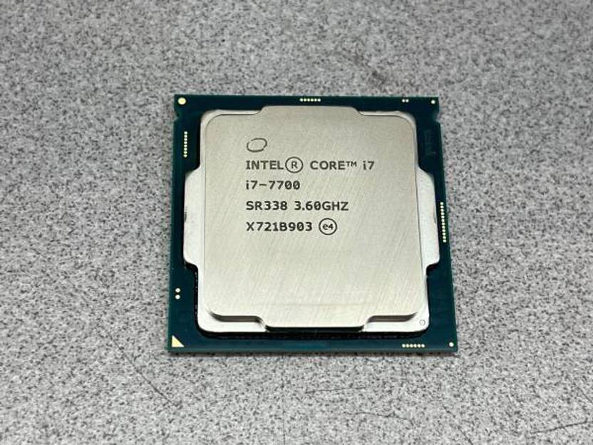 Intel Core i7 7700 3.6 GHz Upto 4.2 GHz LGA 1151 Socket 4 Cores 8 ...