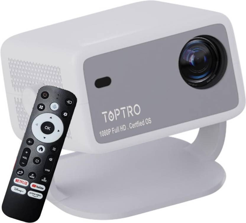 Toptro Power Projector 4K Ultra HD | Net-Flix Certified And 13 ...