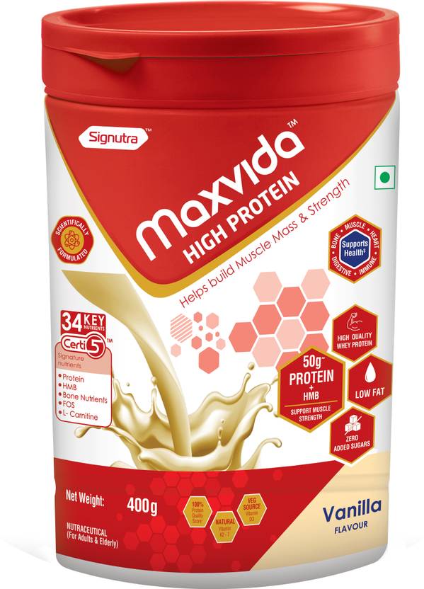 Maxvida High Protein to help build Muscle mass and strength in Adults ...