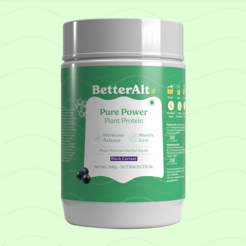 Better Alt Plant Based Protein Powder for Men & Women| 24 g Pea ...
