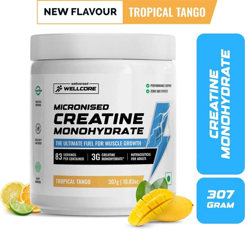 Wellcore Micronised Creatine Monohydrate | Lab Tested | Enhanced ...