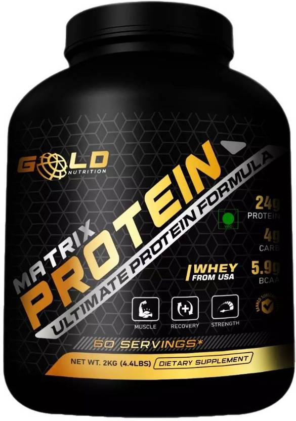 GOLD NUTRITION Ultimate Protein Formula Matrix Protein Blends Price in ...