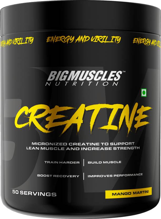 BIGMUSCLES NUTRITION Creatine Monohydrate [50 Servings] | Supports Lean ...