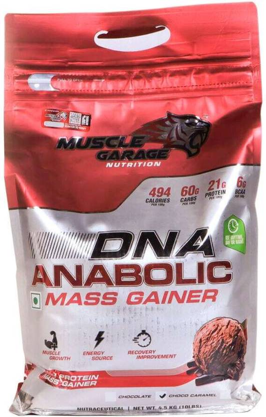Muscle Garage DNA ANABOLIC MASS GAINER Weight Gainers/Mass Gainers ...