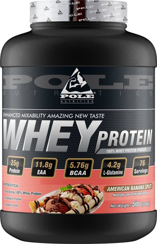 Pole Nutrition WHEY PROTEIN AMERICAN BANANA SPLIT Whey Protein Price in ...