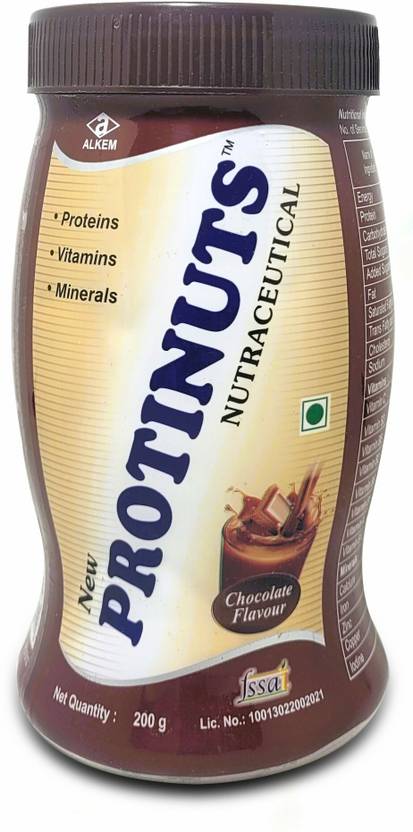 ALKEM Protinuts Protein Powder With Vitamins And Minerals Protein ...