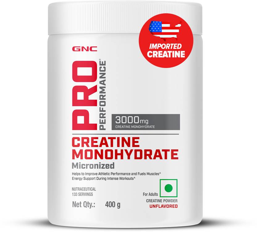 GNC Pro Performance Creatine Monohydrate (400gms) Creatine Price in ...