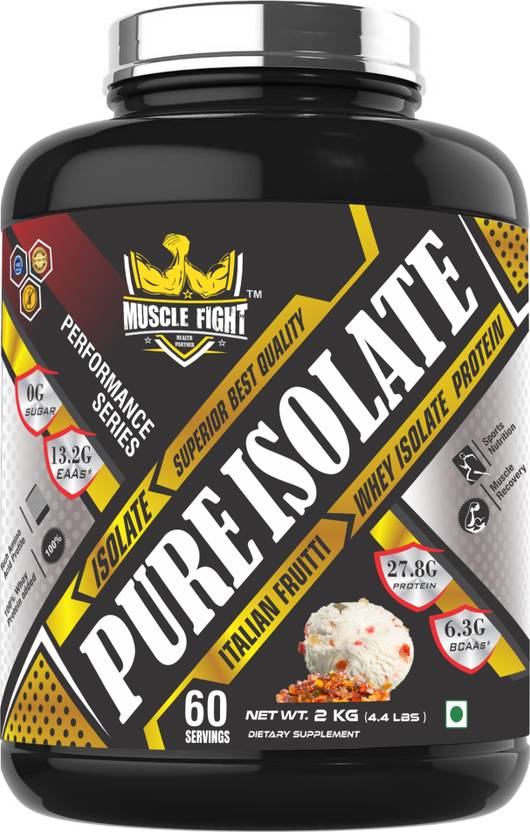 MUSCLEFIGHT PURE ISOLATE|PERFORMANCE SERIES Whey Protein Price in India ...