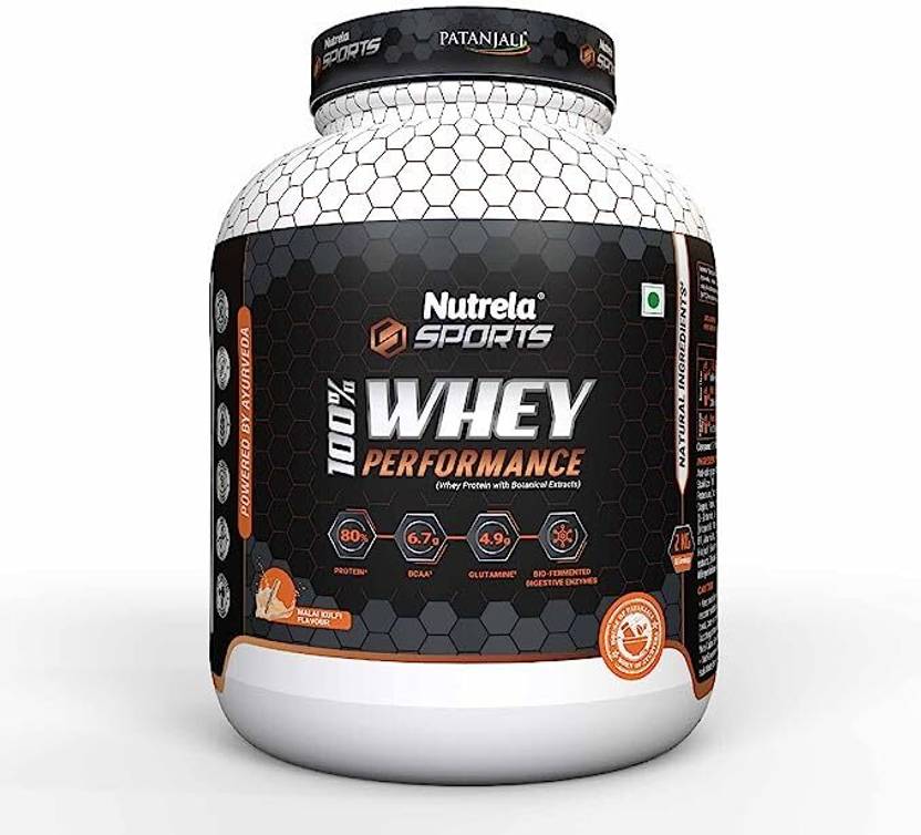 NUTRELA WHEY PERFORMANCE-2KG (Malai Kulfi) Whey Protein Price in India ...