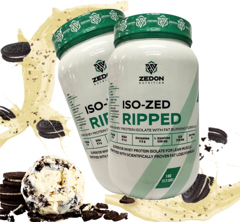 Zedon Nutrition ISO-ZED Ripped Whey Protein Isolate Whey with Fat ...