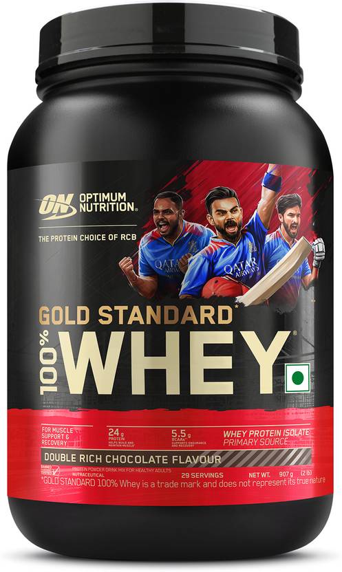 Optimum Nutrition (ON) Gold Standard 100% Whey Protein Powder - Primary ...