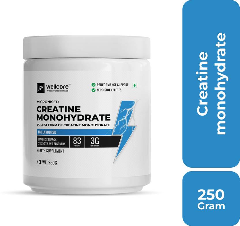 Wellcore Micronised Creatine Monohydrate | Lab Tested | Enhanced ...