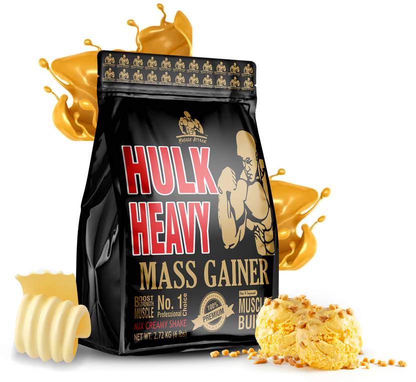 MUSCLE ATTACK HULK MASS GAINER Weight Gainers/Mass Gainers Price in ...