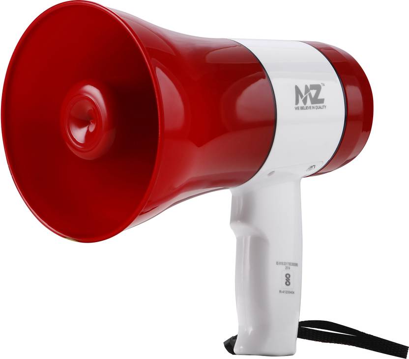 MZ M801 (HANDHELD RECHARGEABLE MEGAPHONE) with Recording, BLUETOOTH/USB ...