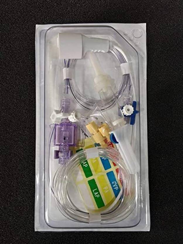 Surgiway Biometric Cables Edwards Connector Compatible IBP Disposable ...