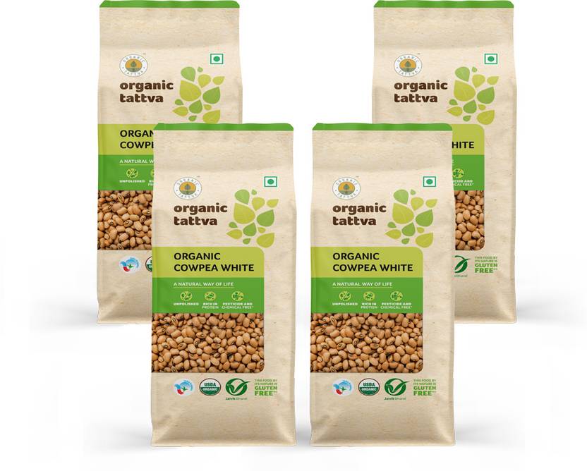 Organic Tattva White Cow Pea (Whole) Price in India - Buy Organic ...