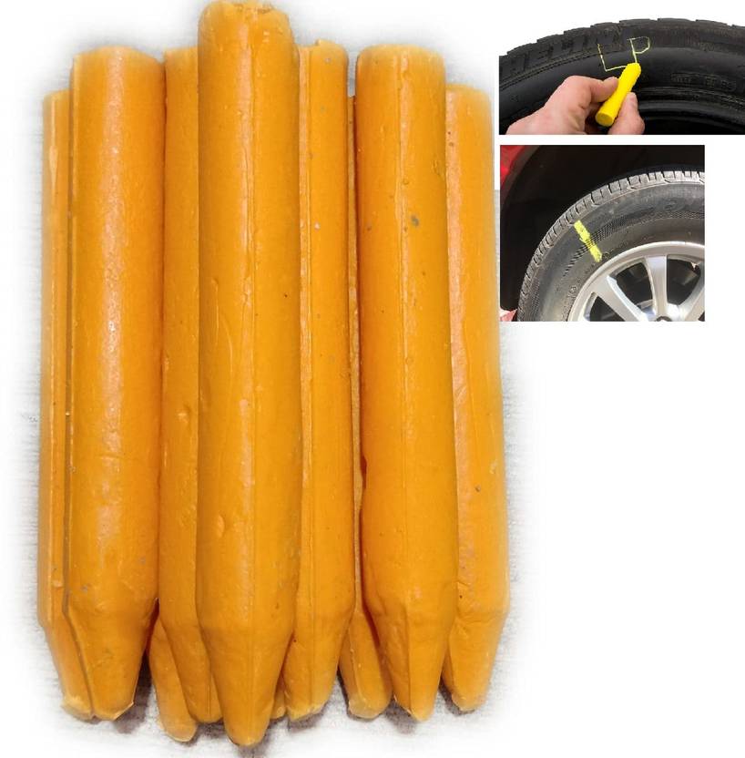 PRIDE Tire Marking Chalk 200Pcs Used in TYRE, Metal Sheet, Glass,Wood ...