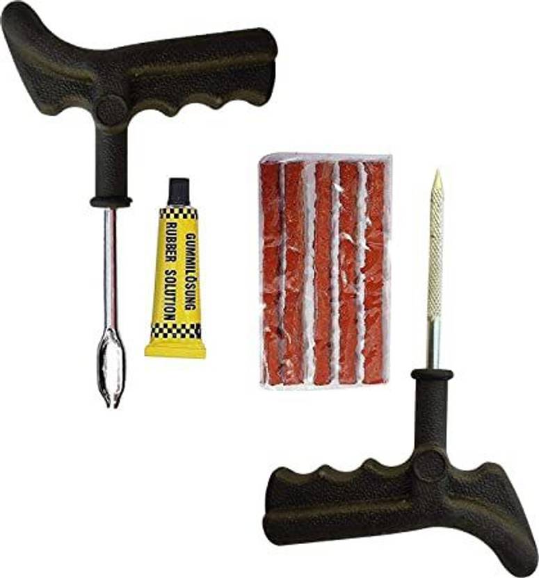 SHOWRIDE Puncher Seal Strips (T-Handle Plugger Rubber Solution + 5 Seal ...