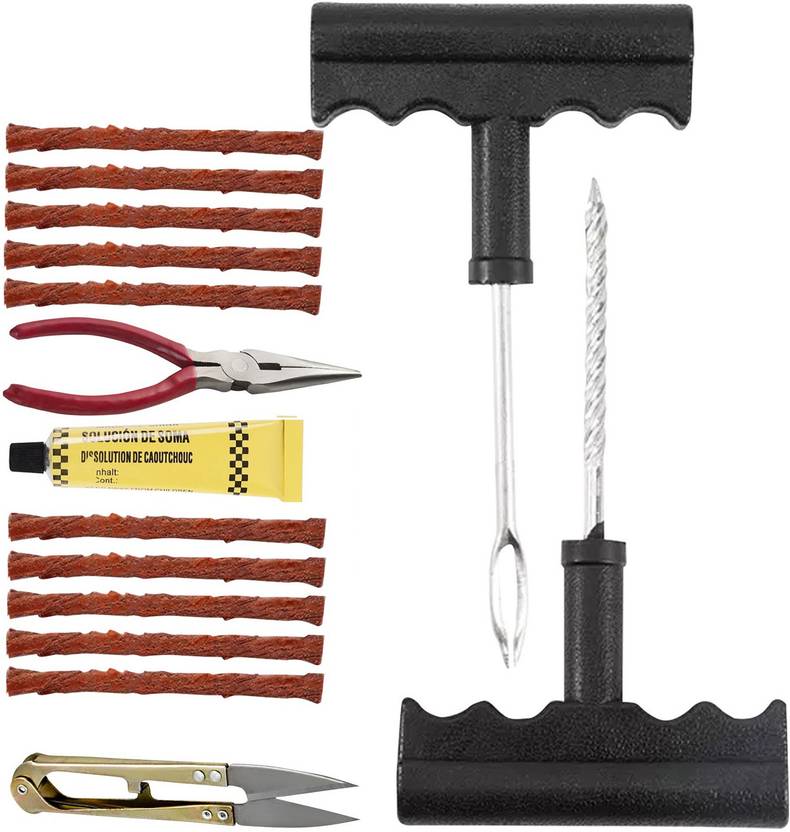 Otoroys Complete Tubeless Tyre Puncture Repair Kit Price in India - Buy ...