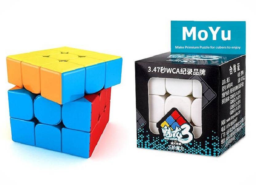 ALYO MoYu Cube BEST 3x3 Speed Magic Cube Puzzle Brainteaser Game Toy ...