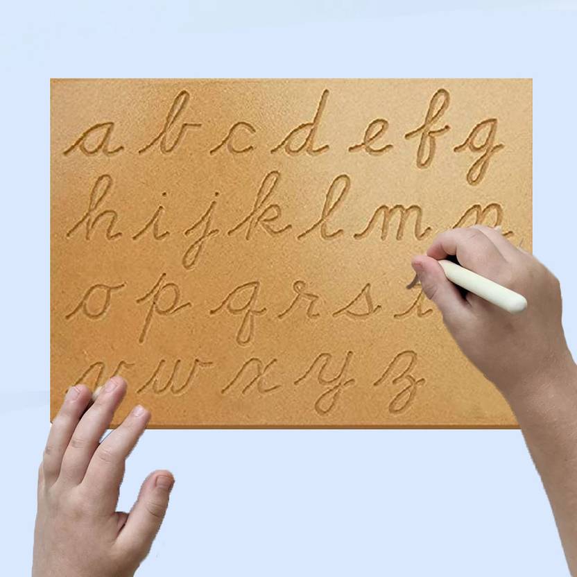Plus Shine Educational AtoZ Tracing Board Learning Small Cursive ...