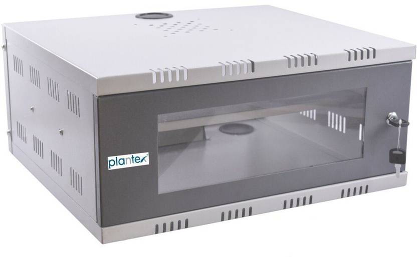 Plantex High Grade CCTV/DVR/NVR Cabinet Box/DVR Rack Wall Mount with ...