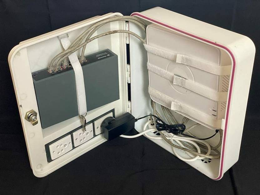 RG7 Rack Box Junction Box CCTV Rack for DVR ABS Fibre Plastic PVC Box ...