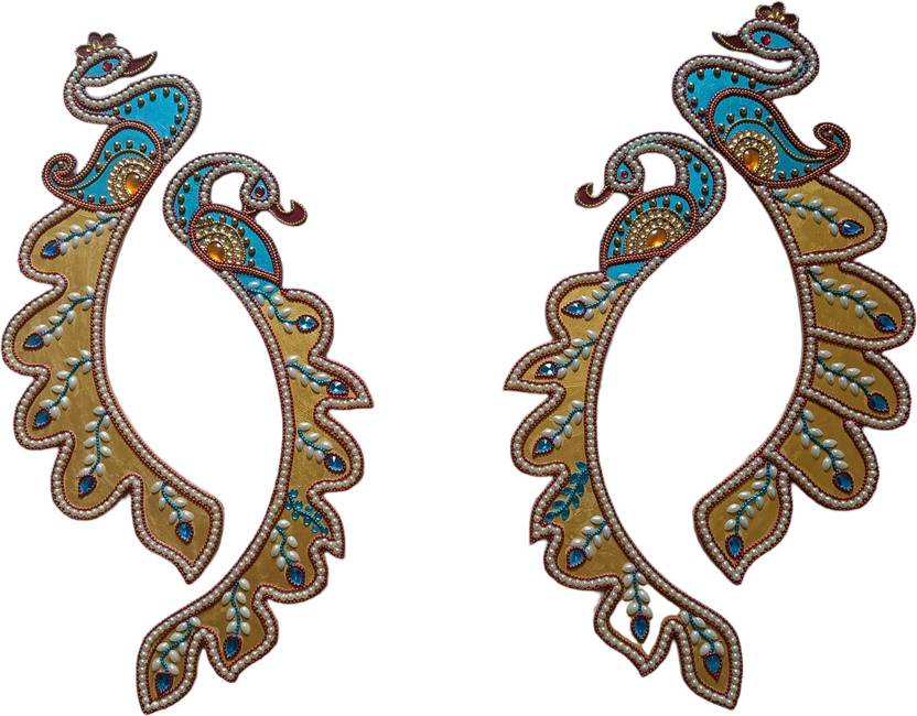 ARTWIND CREATION Mahirap || Wooden Rangoli Design Around Thali || Combo ...