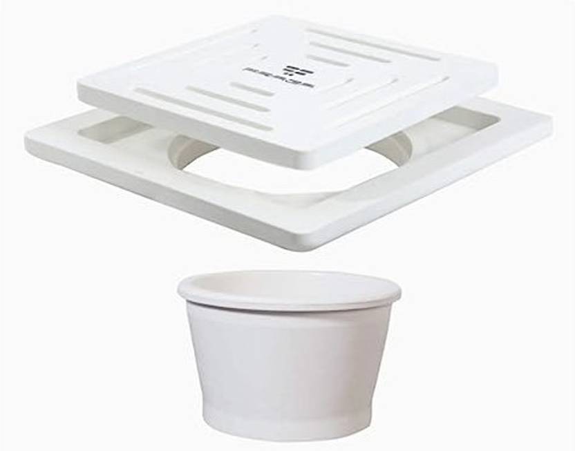 radheagricenter Exclusive Square Floor Trap |with Cockroach Trap (Foul ...