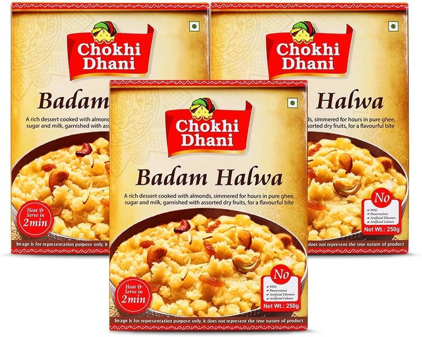Chokhi Dhani Badam Halwa | Indian Sweets | Indian Mithai | Sweets Gift ...