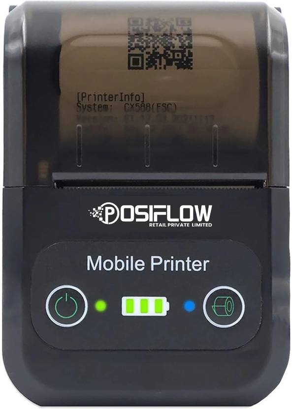 Posiflow 58mm Mini Portable Inkless Thermal Printer with All accesories ...
