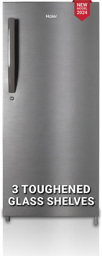 Haier 190 L Direct Cool Single Door 4 Star Refrigerator with Toughned ...