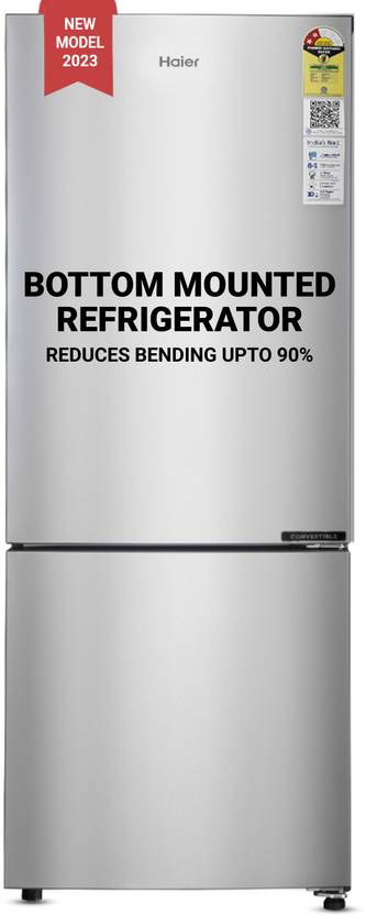 Haier 237 L Frost Free Double Door 2 Star Convertible Refrigerator ...