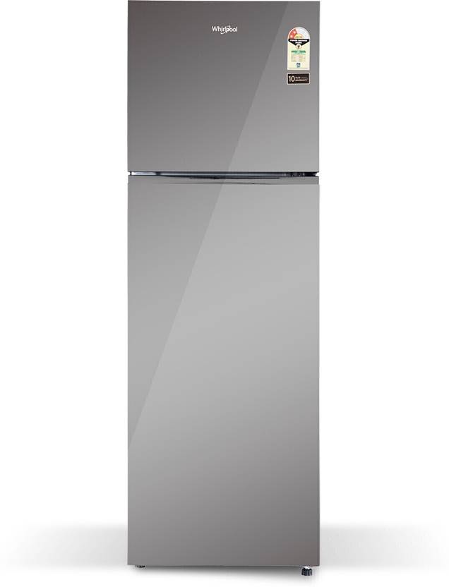 Whirlpool 235 L Frost Free Double Door 2 Star Refrigerator with Glass ...
