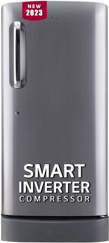 LG 185 L Direct Cool Single Door 5 Star Refrigerator with Base Drawer ...