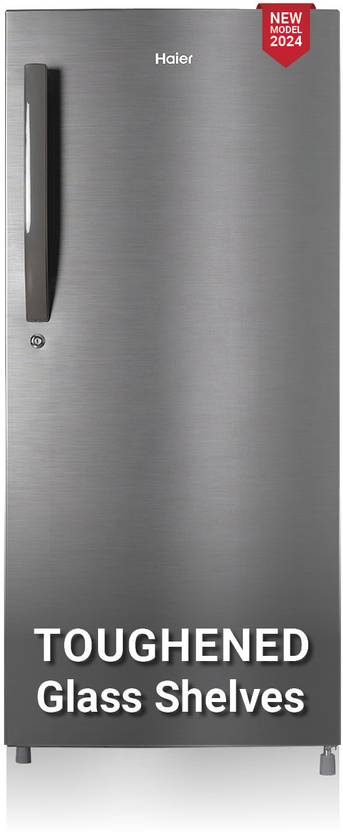 Haier 190 L Direct Cool Single Door 5 Star Refrigerator with Toughned ...